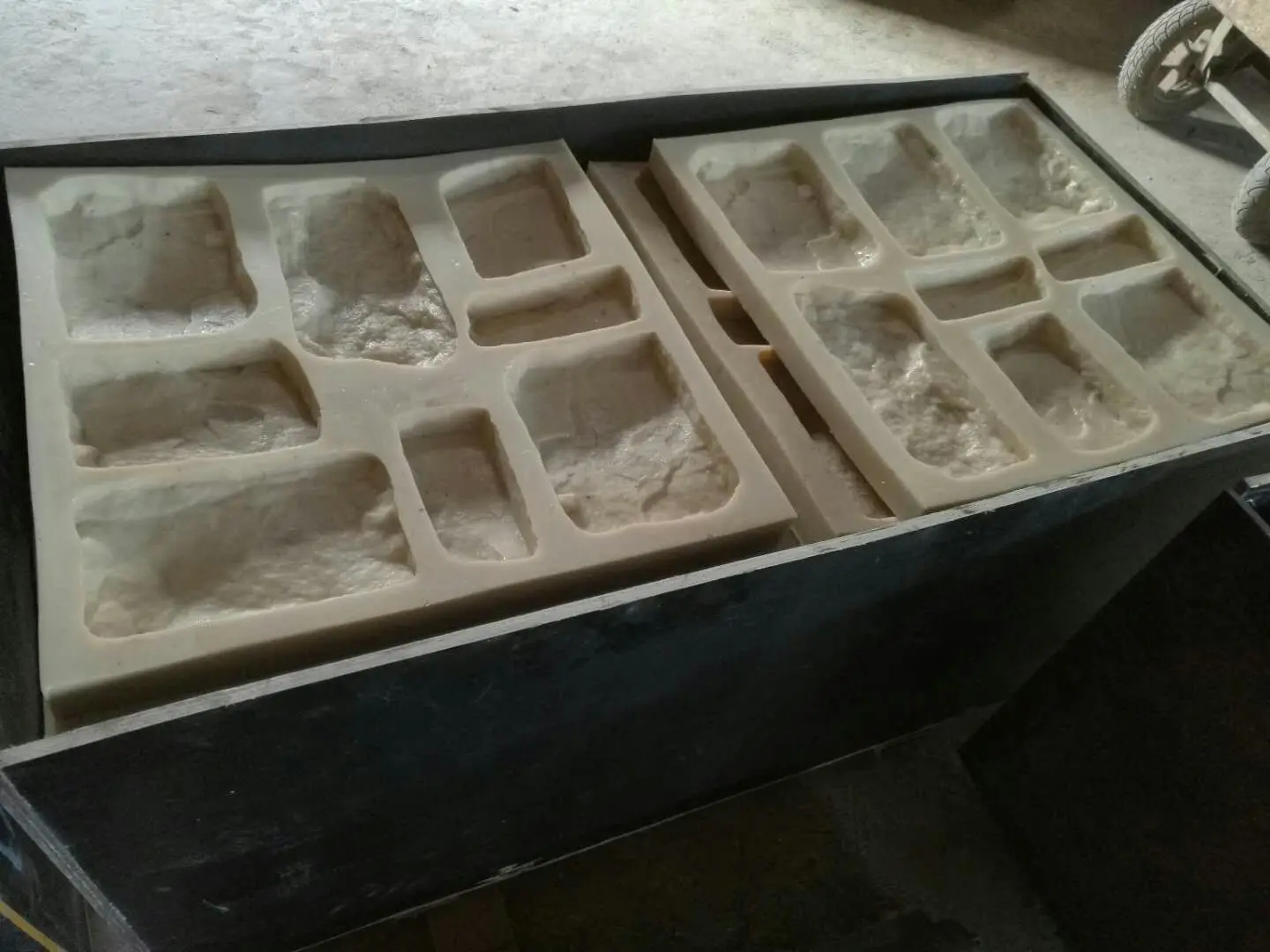 Decorative Wall Stone Brick Silicone Mould - 1200 Times Casting