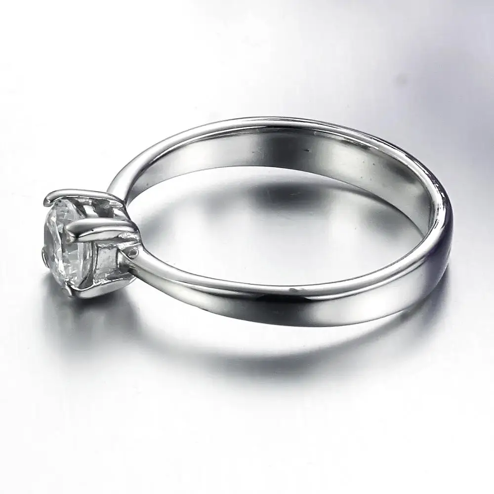 Alibaba China Diamond Rings 14k 585 White Gold Ring Engagement - Buy ...