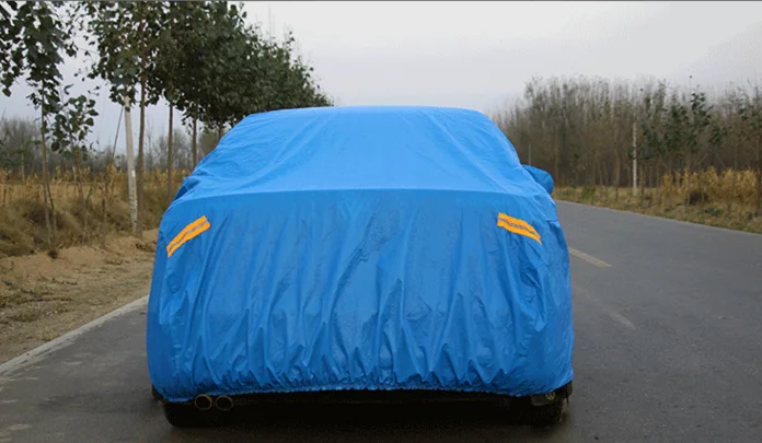 Enjoy Fast Portable Retractable Waterproof Parking Car Cover Car Body ...