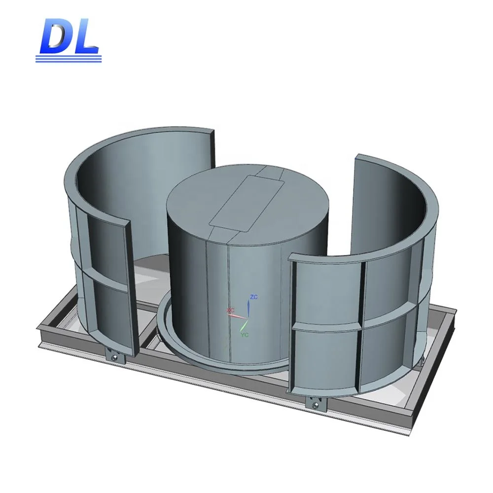 Wet Casting Precast Concrete Manhole Forms for Base Cone Rise