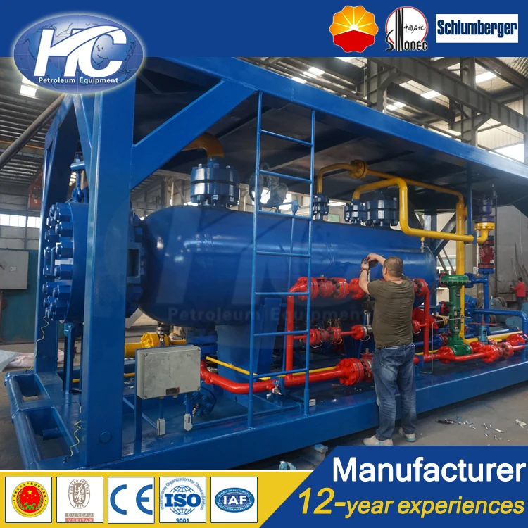 Gas And Liquid Separator / Oilfield Scrubber / Flash Trap For Oilfield ...