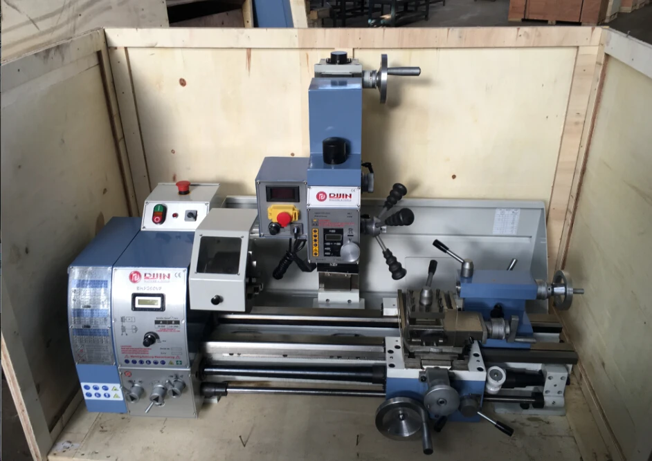 3 In 1 Lathe Drilling And Milling Machine Swing 290mm Mini Lathe Mill ...