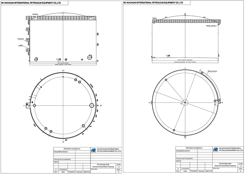 100m3 - 20000m3 Vertical Crude Oil Storage Tank / Oil Storage Tanks Above Ground - Buy Crude Oil ...