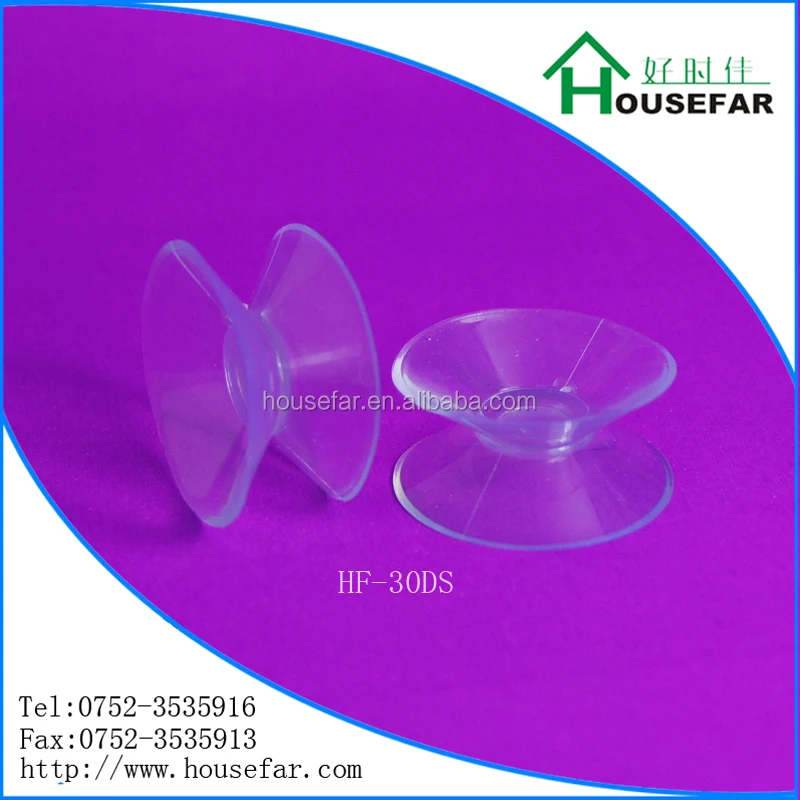 30mm PVC Transparent Double Side Suction Cup - Sustainable & Versatile