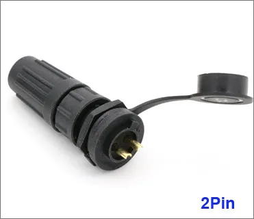 10a Ip68 2 Pin Min Circular Electrical Bayonet Connector Ltw Plastic ...