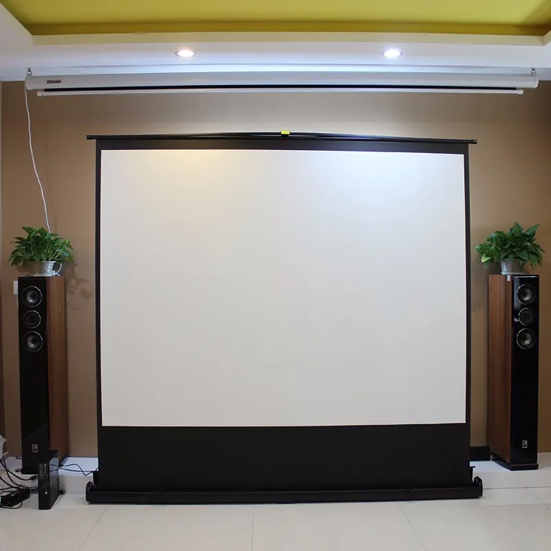 Portable Floor Standing Projector Screen - 60 Inch Diagonal