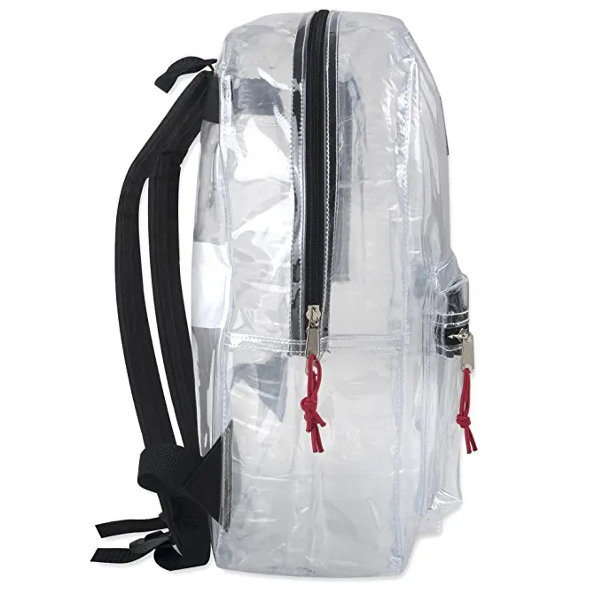 Custom Waterproof Clear PVC Kids School Backpack