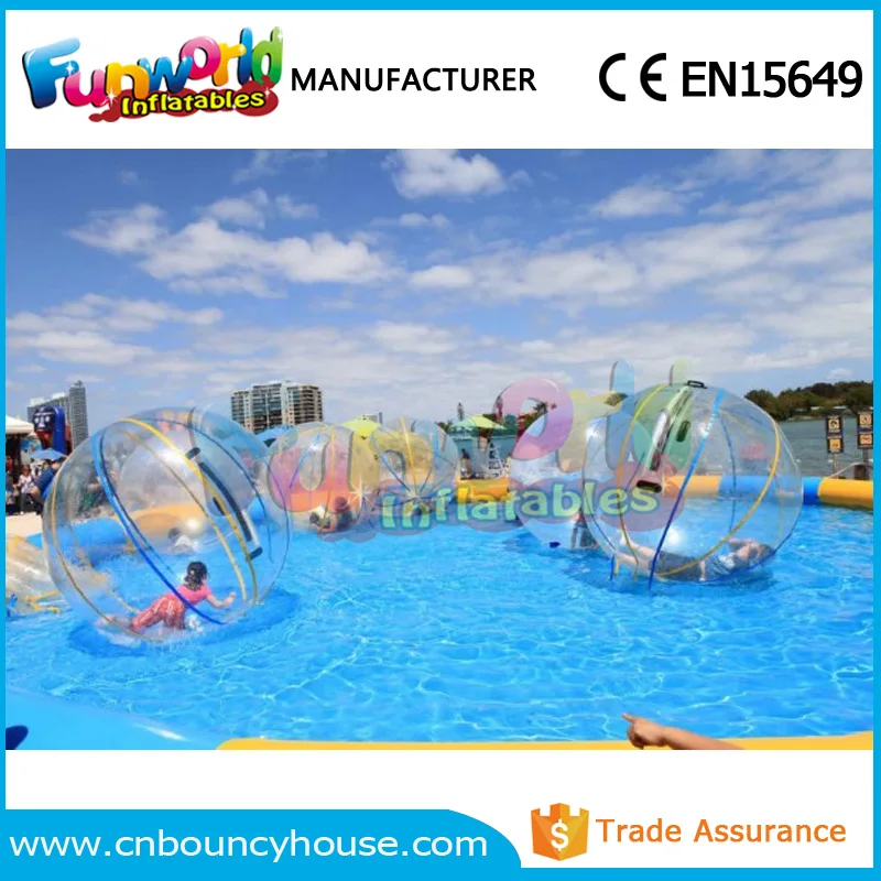 Large Inflatable Water Equipment Inflatable Bubble Ball Pool Paddle ...