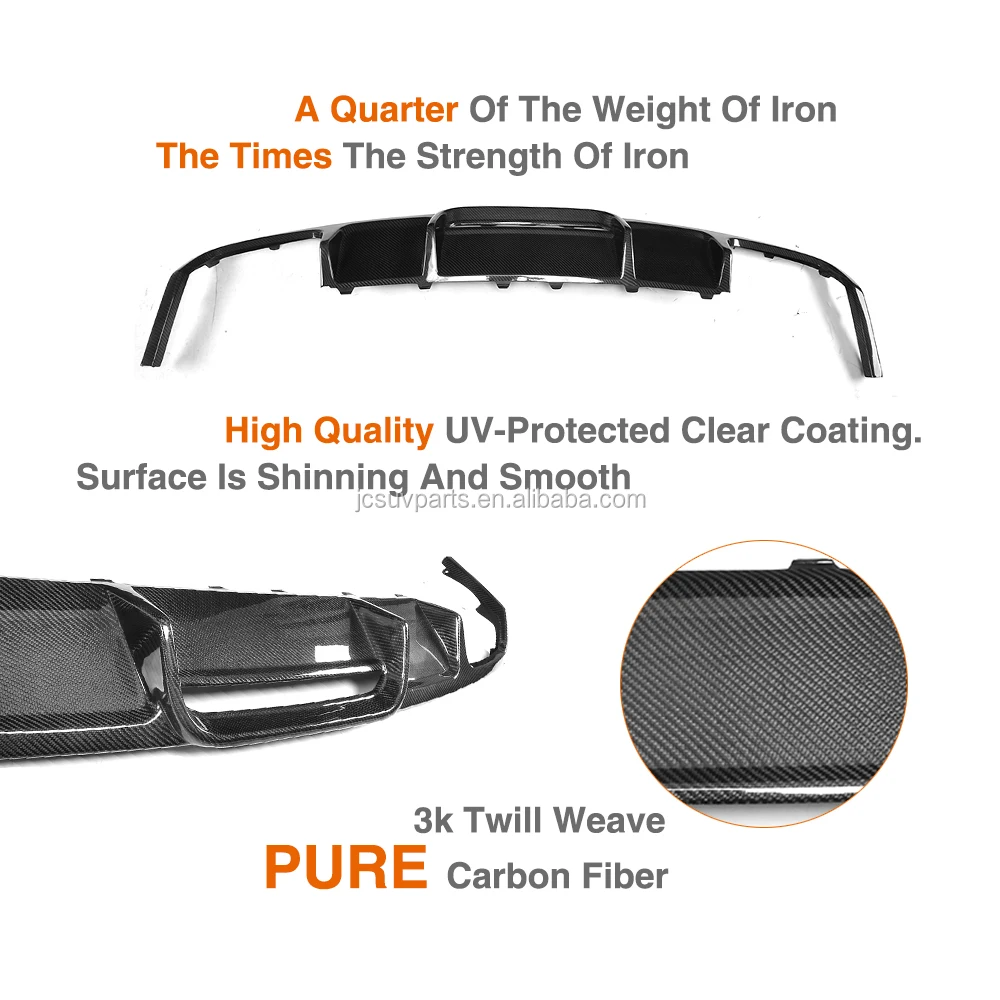 Carbon Fiber Rear Diffuser For Mercedes Cls-class W218 Cls63 - Buy Rear ...