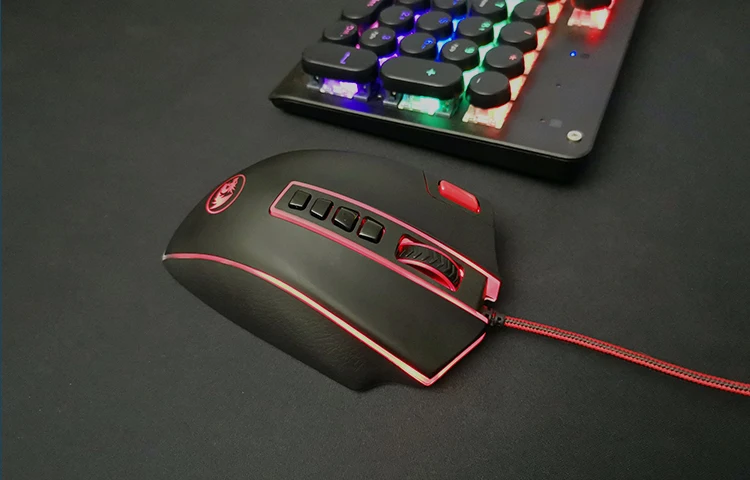 Red Dragon Black M990 Legend 16400 Dpi High Precision Programmable ...