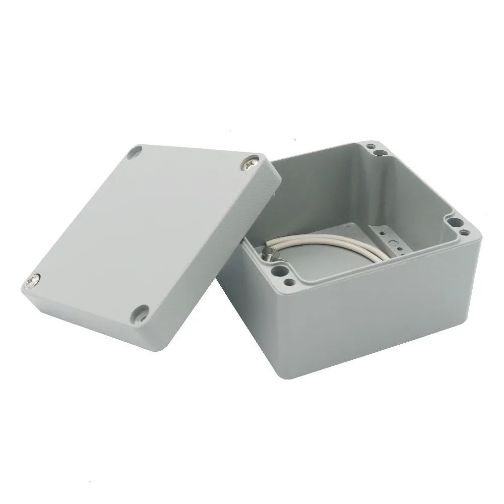 Ip67 Electrical Die Cast Outdoor Waterproof Aluminum Boxes 120*120*85mm ...