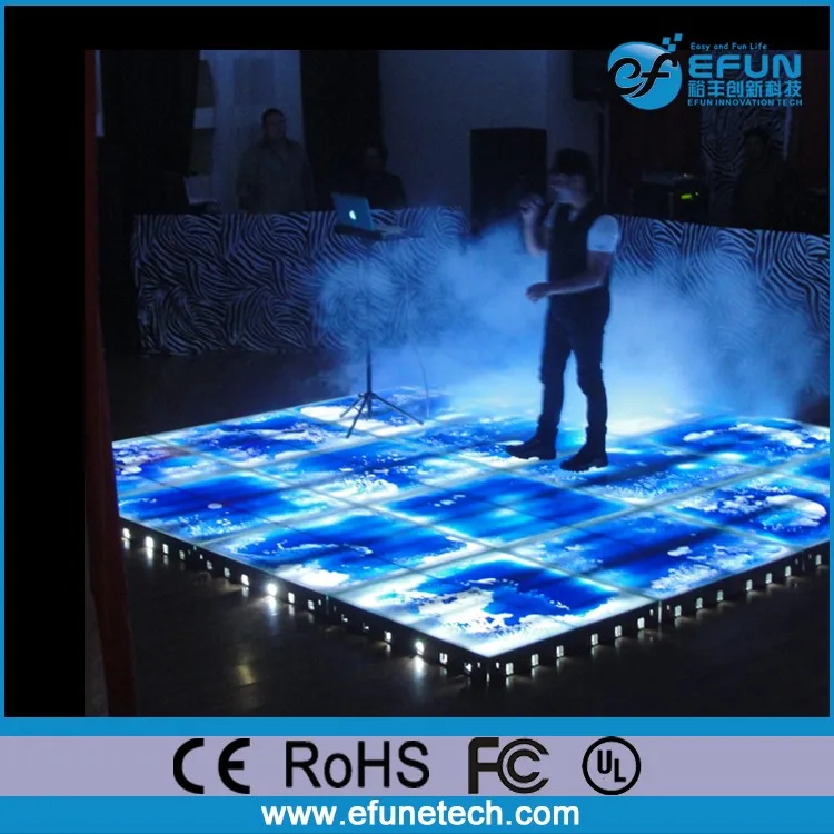 Custom Made Rechargeable Rgb Color Changing Led Sensory Liquid Dance ...