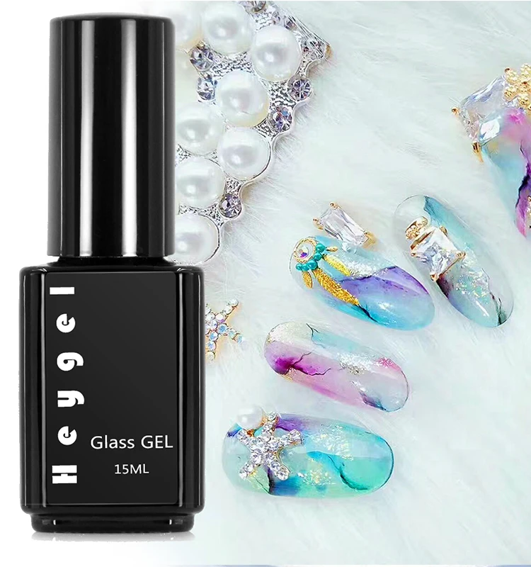 Wholesale High Quality Breathable Uv Gel Polish Glass Gel For Nail Art ...