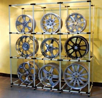 New Design Adjustable Display Stand Rack For Alloy Wheel Rims - Buy ...