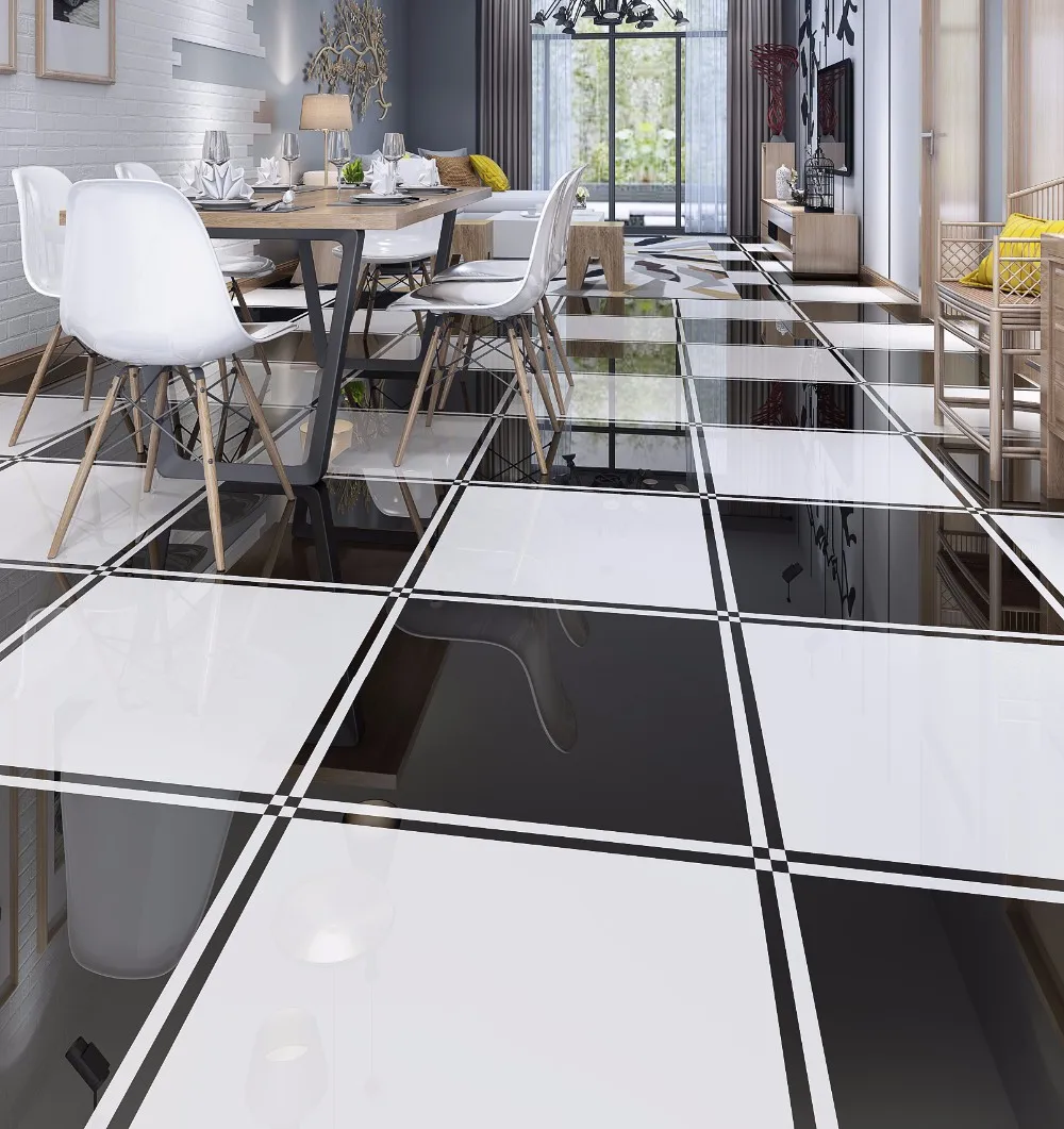 Super White Polished Porcelain Floor Tiles From Tile