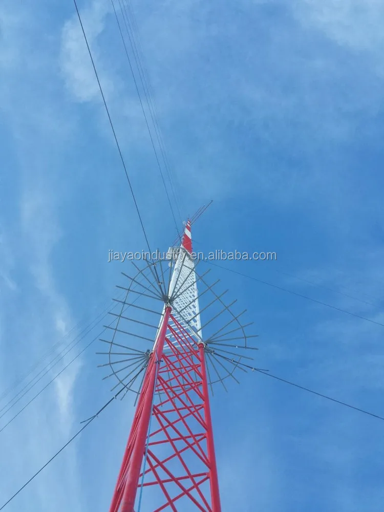 Lightning Rod 3 Legged Triangular Steel Bar Wifi Antenna