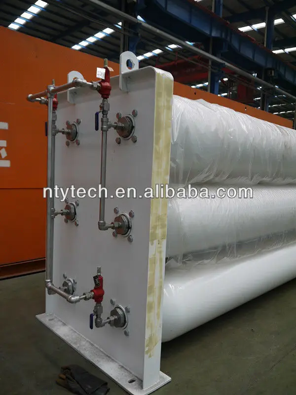 4-tube Jumbo Cylinder Cascade For Storing Cng Gas Of Water Capacity 5.6 ...