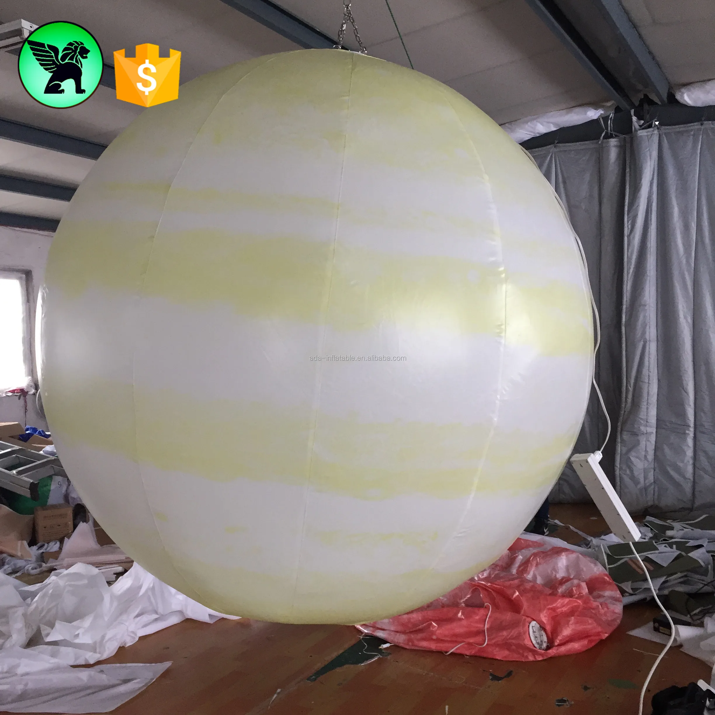 Outdoor Event Promotional Inflatable Jupiter Customized 6m Giant ...