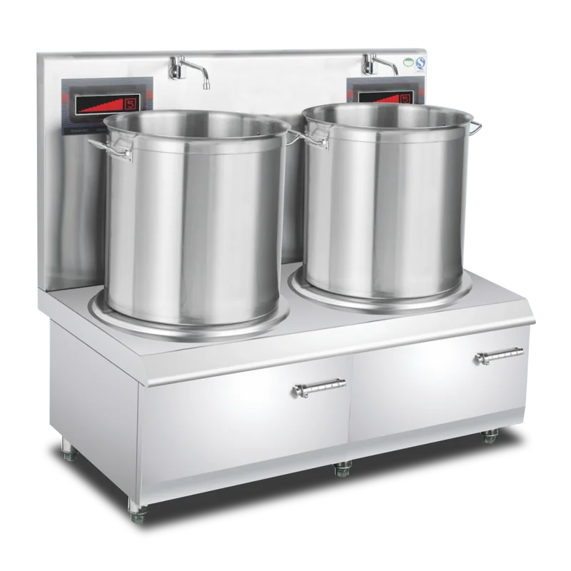 10kw 30kw 2 Burner Stainless Steel Commercial Electric Stove