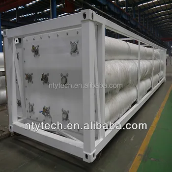 Tped Standard 40-feet Container Skid Semi-trailer Integrated 12 Cng ...