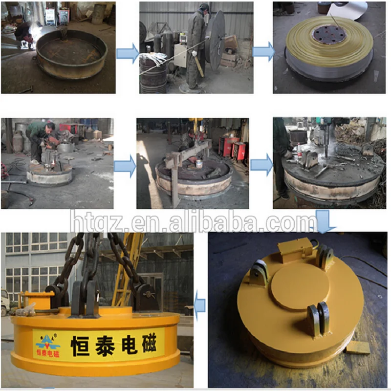 Electro Lifting Magnet 220v DC for Transporting Steel Plate