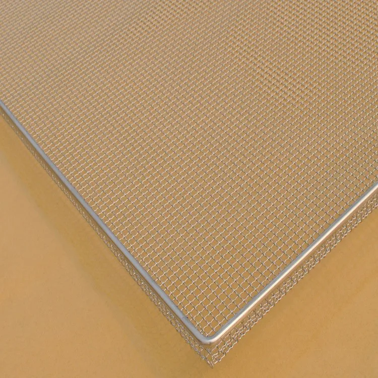 304 Food Grade Stainless Steel Wire Mesh Bakery Oven Tray - Buy Food ...