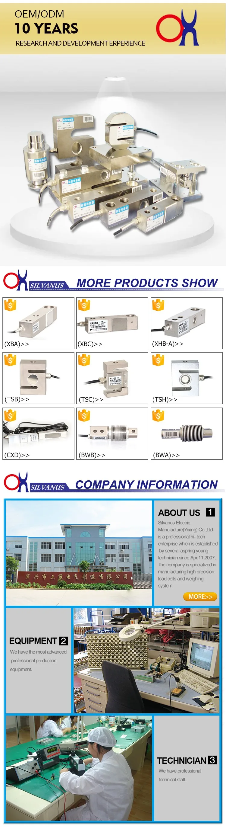 Tsc 150lb S Type Load Cell For Weighing Scale - Buy S Load Cell,150lb S ...