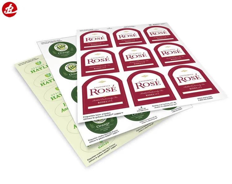 Custom Self Adhesive Printing Product Sticker Label