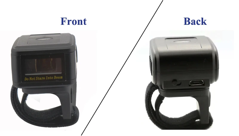 Portable Mini Small Wearable Ring Wireless Barcode Scanner - Buy ...