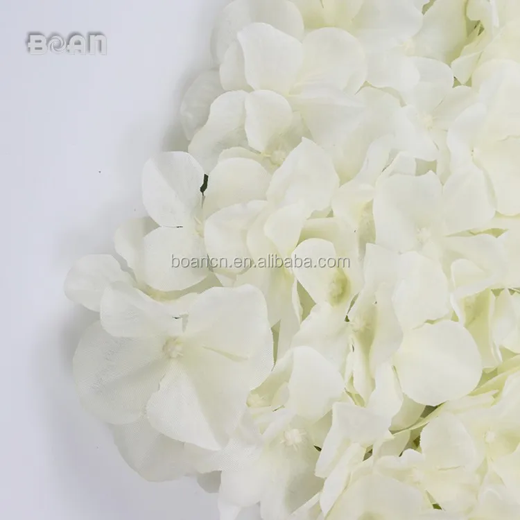 Wedding Hanging Artificial Rose Flower Mat Fabric Hydrangea Flowers ...