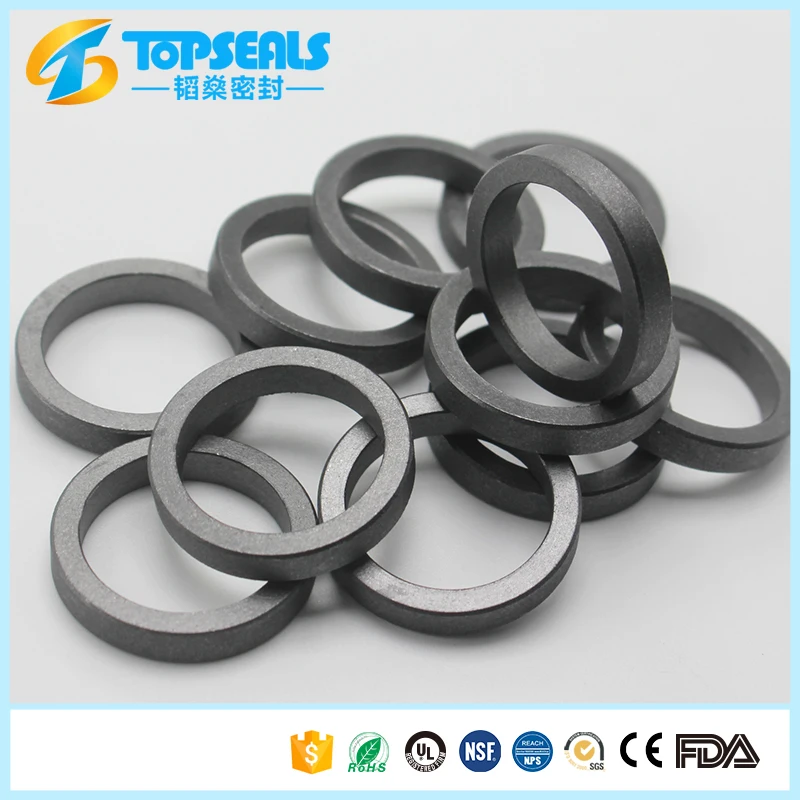 Factory Oem Teflon Filled Carbon Graphite Ptfe Gasket - Buy Filled ...