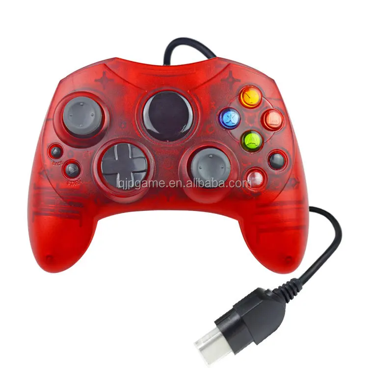 Xbox Controller - Clear, Wired Gamepad with Vibration Motor