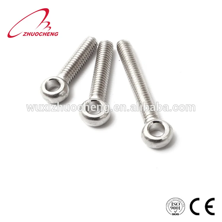 Stainless Steel Swivel Eye Bolt With Wing Nut - Buy M10 Eye Bolt,Eye ...