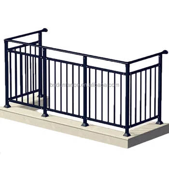 Simple Assembled Tubular Steel Railing For Veranda - Buy Tubular Steel ...