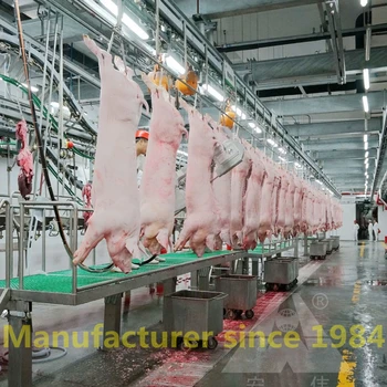Slaughterhouse Equipment Pig Carcass Half Splitting Saw Cutting Pig ...