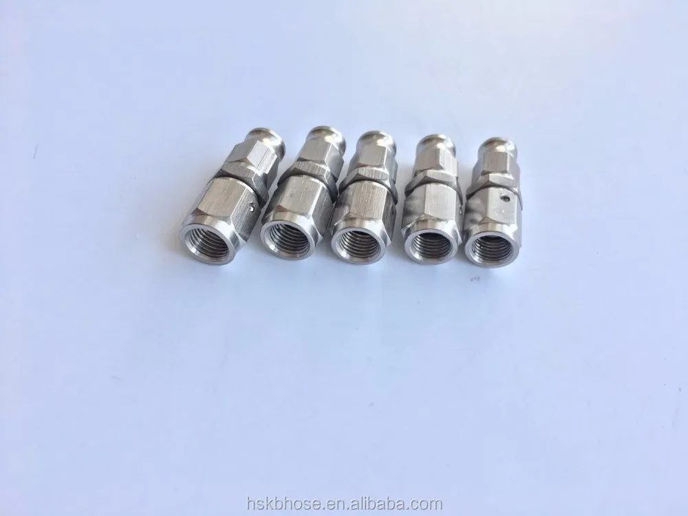 An3 3an Stainless Steel Straight M10*1 Jic Female Swivel Brake Fittings ...