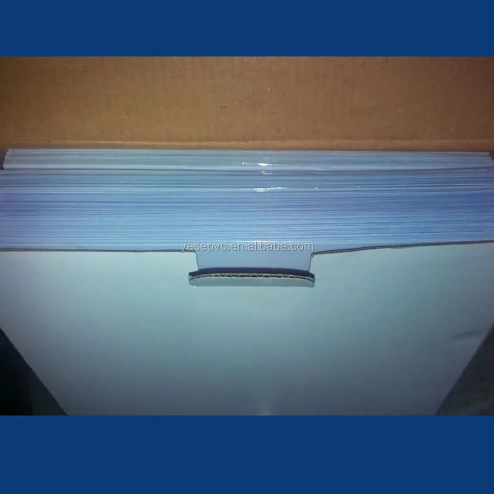 Inkjet Printable PVC Sheets for ID Cards - Glossy & Transparent
