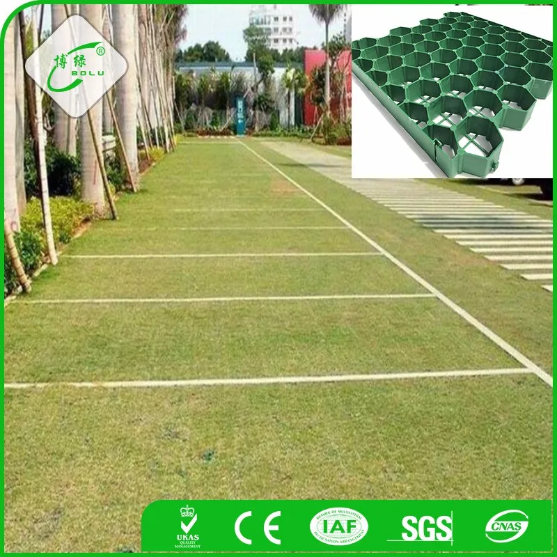 Plastic Grass Lawn Grid Hexagon Paver - Buy Hexagon Paver,Plastic Grass ...