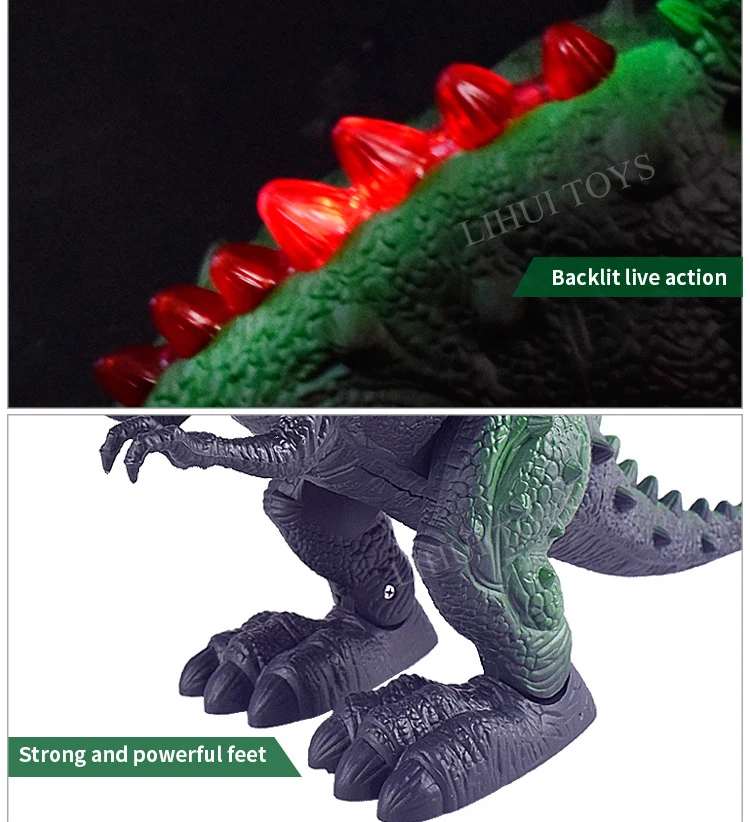 Electric Plastic Animatronic Dinosaur Toy Robot - Buy Dinosaur Robot ...