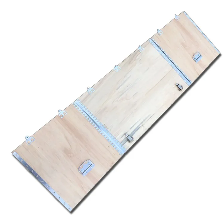 Grape Foldable Wooden Transport Packing Box - ISO UN Certified