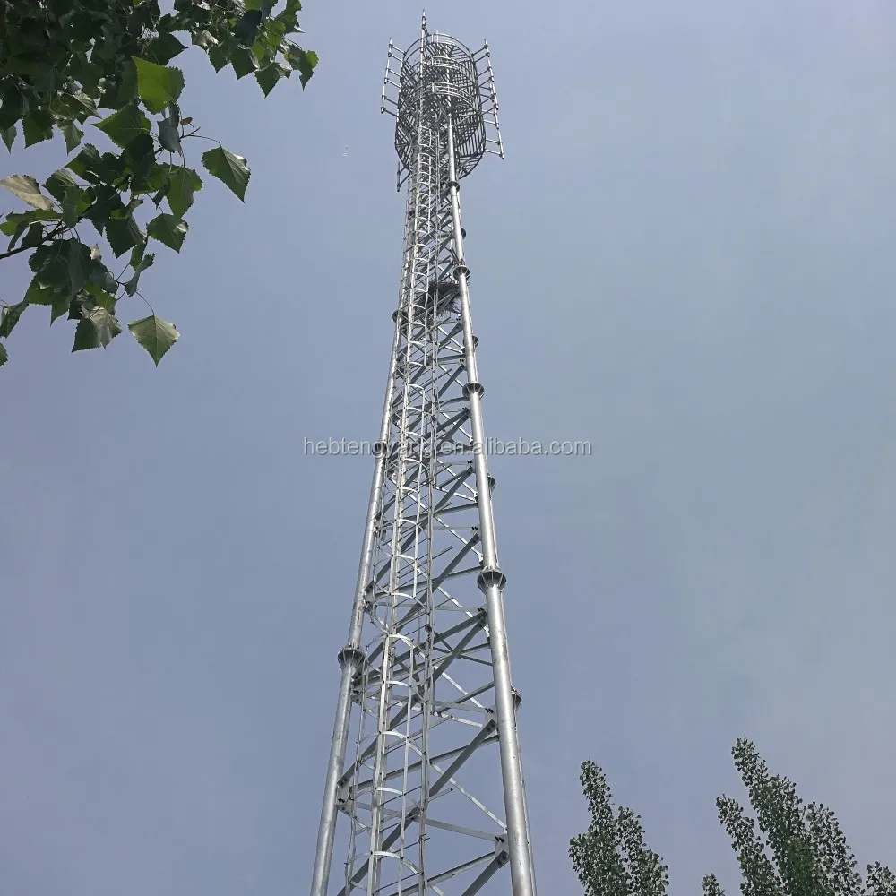 Telecom CCTV Mast - Hydraulic Surveillance Camera Tower