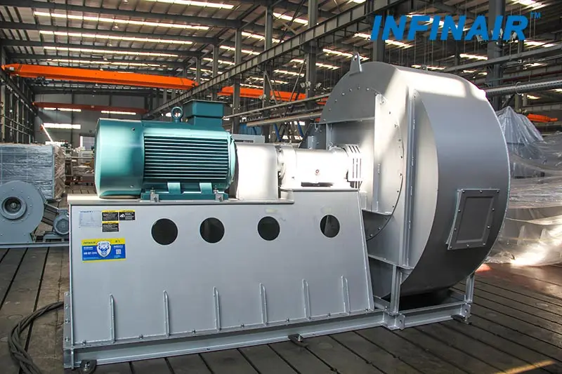 Large Air Volume Industrial Swsi Centrifugal Fan With Low Sound - Buy ...