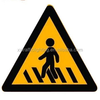 Road Zebra Crossing Sign Board - Buy Traffic Sign Board,Road Safety ...
