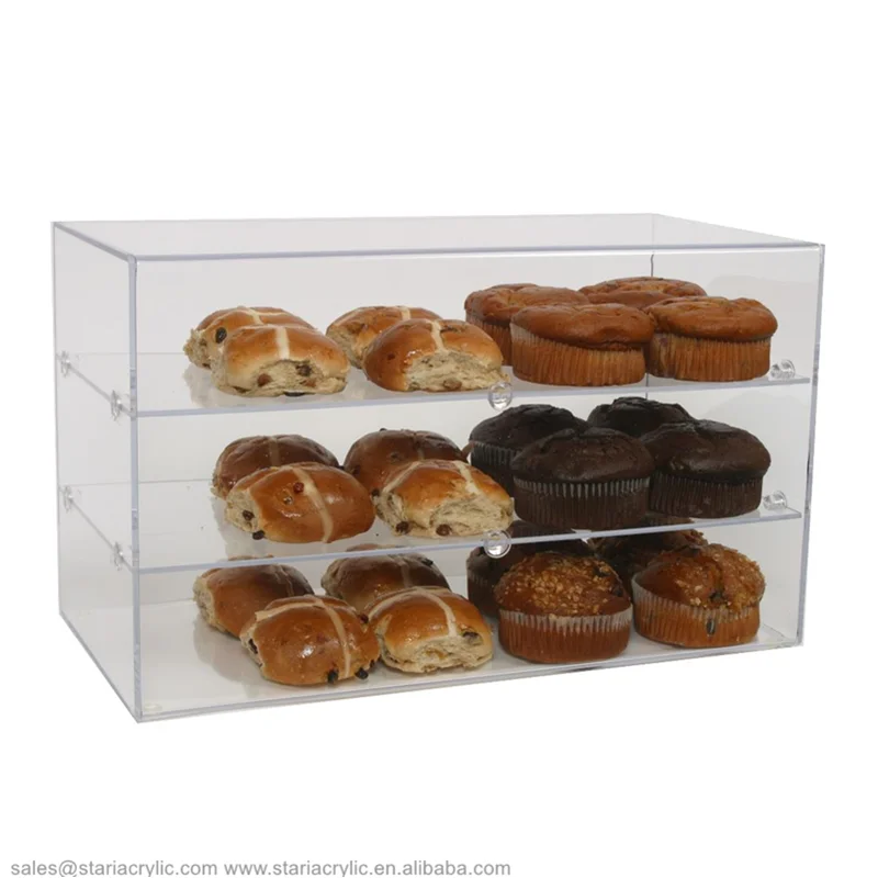 Stan Display Kue Kabinet Roti Akrilik Display Cupcake| Alibaba.com