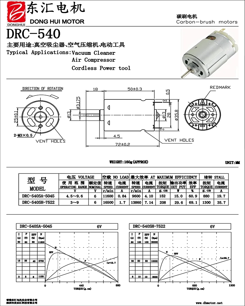 Rs-540sh 4.8v 6v 12v Micro Electric Dc Motor Rs 540 - Buy Rs-540sh Dc ...