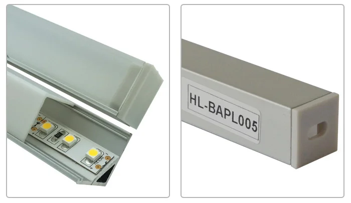 Angle 45 Degree Led Strip Aluminum Profile,Led Strip Profile For Led ...