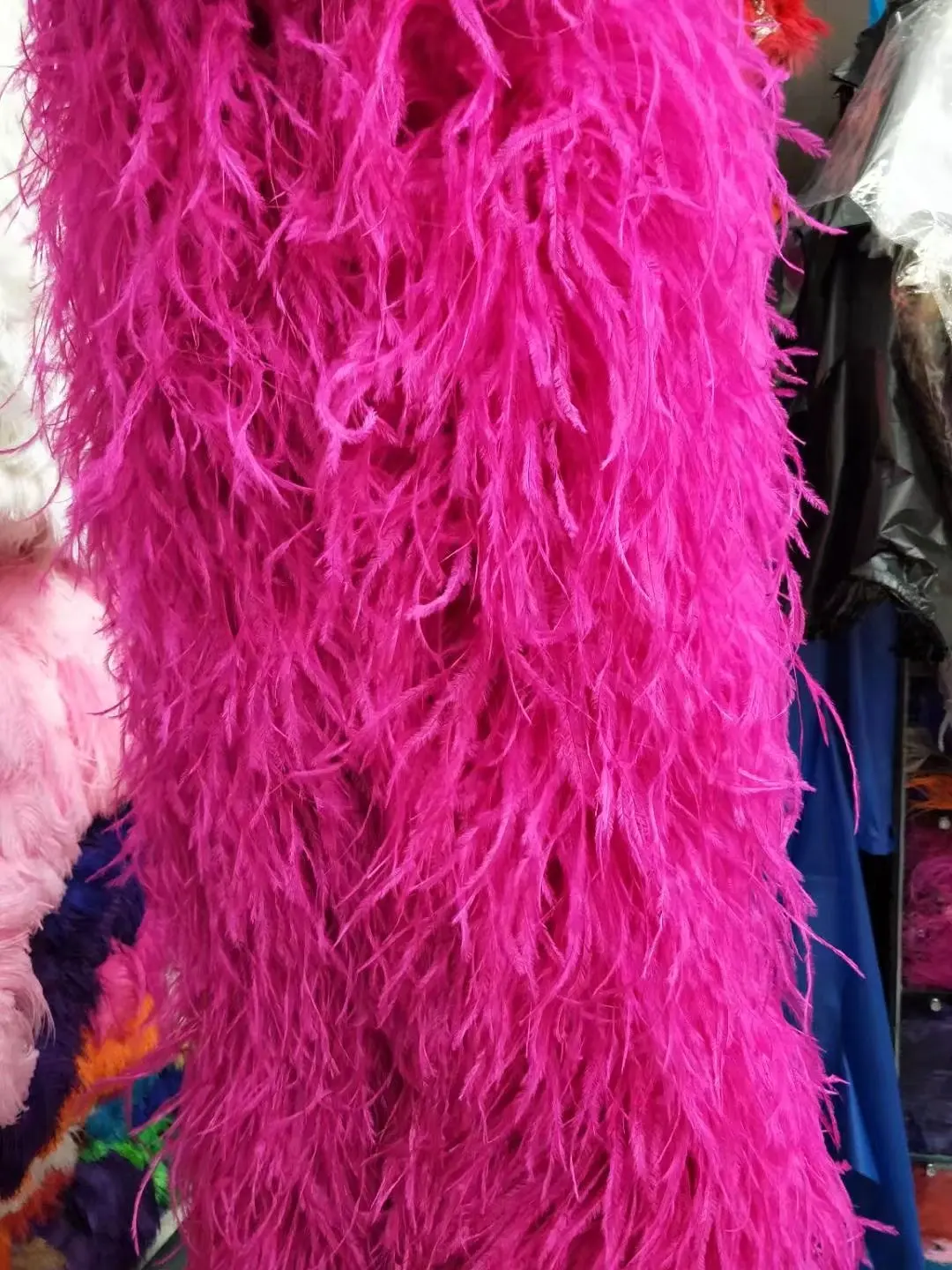 Factory Price 8 Ply Cheap Ostrich Feather Boas Fluffy Soft Boa - Buy ...