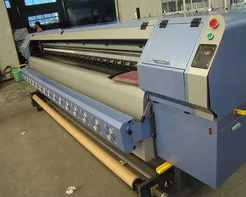 4 Konica 1024i Printhead Allwin Flex Banner Pvc Printing Machine - Buy ...