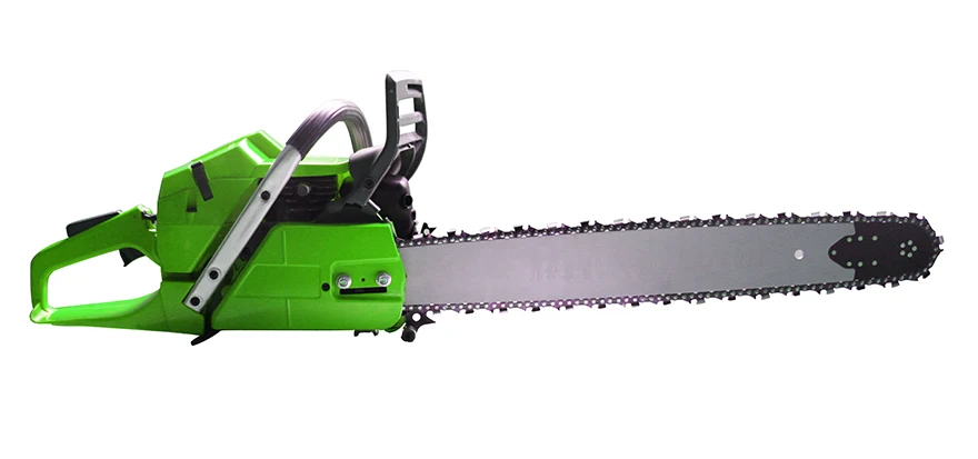 65cc Gasoline Green Cut Chainsaw - Buy Gasoline Chainsaw 6500,Gasoline ...