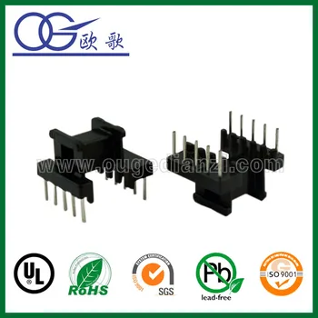 Ee16 Pin5+5 Horizontal Flanged Bobbin - Buy Flanged Bobbin,Ee16 ...